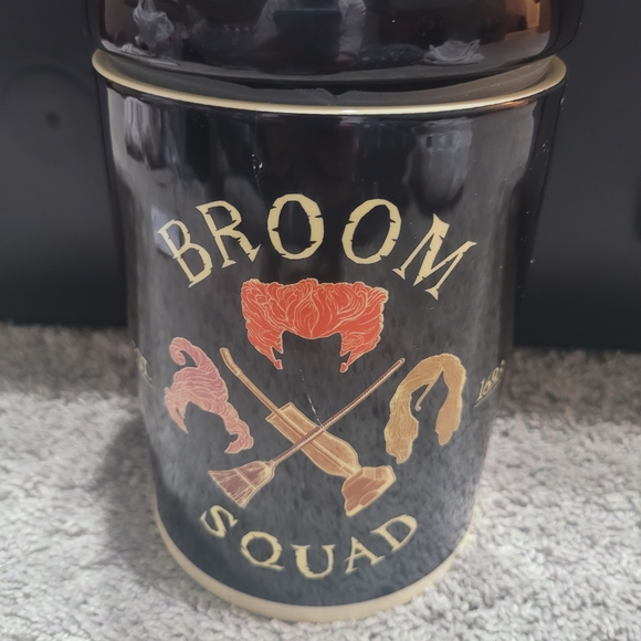 Disney | Holiday | Disney Hocus Pocus Broom Squad Canister W Cat Lid ...